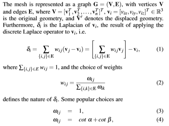 Laplacian Mesh Optimization_laplacian mesh smooth-CSDN博客