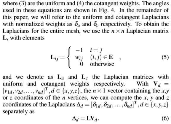 Laplacian Mesh Optimization_laplacian mesh smooth-CSDN博客