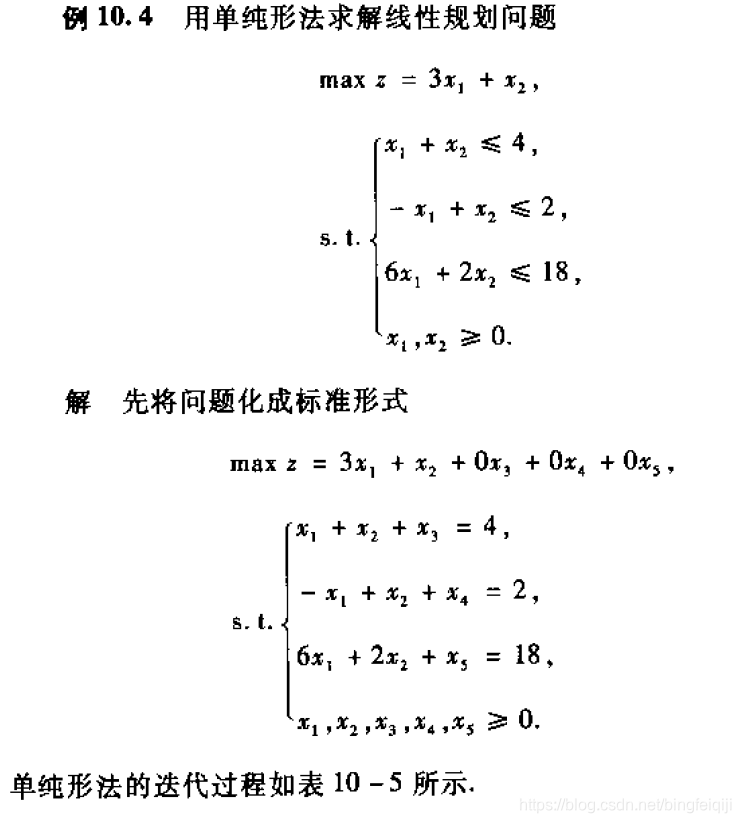单纯型法手算详解单纯形法θ怎么算 Csdn博客