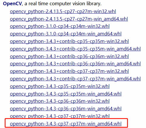 win10 + python3.7.1 + opencv3.4_python3.7最高支持多少版本的opencv-CSDN博客