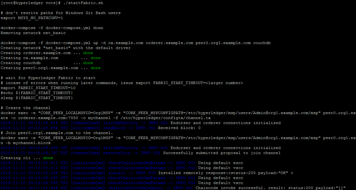 六、hyperledger fabric 投票应用(java-sdk)_hfclient client = hfclient.createnewinstance();-CSDN博客