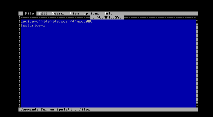 MS-DOS 6.22的安装_dos6.22 csdn-CSDN博客