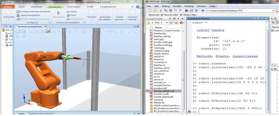 MATLAB与Robotstudio建立socket通信（自我学习记）_robotstudio与matlab通讯-CSDN博客