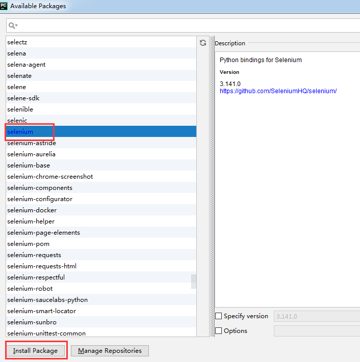 解决python环境下安装了selenium，但仍然报错问题ImportError: No module named 'selenium'_from selenium import ...