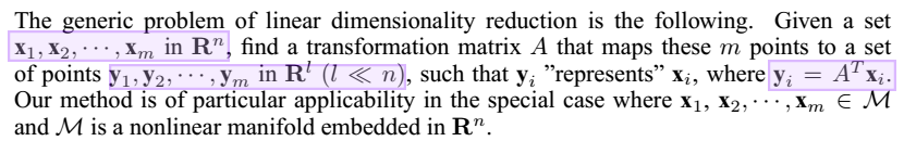 论文解读—Locality Preserving Projections（LPP）_locality preserving projections特征选择-CSDN博客