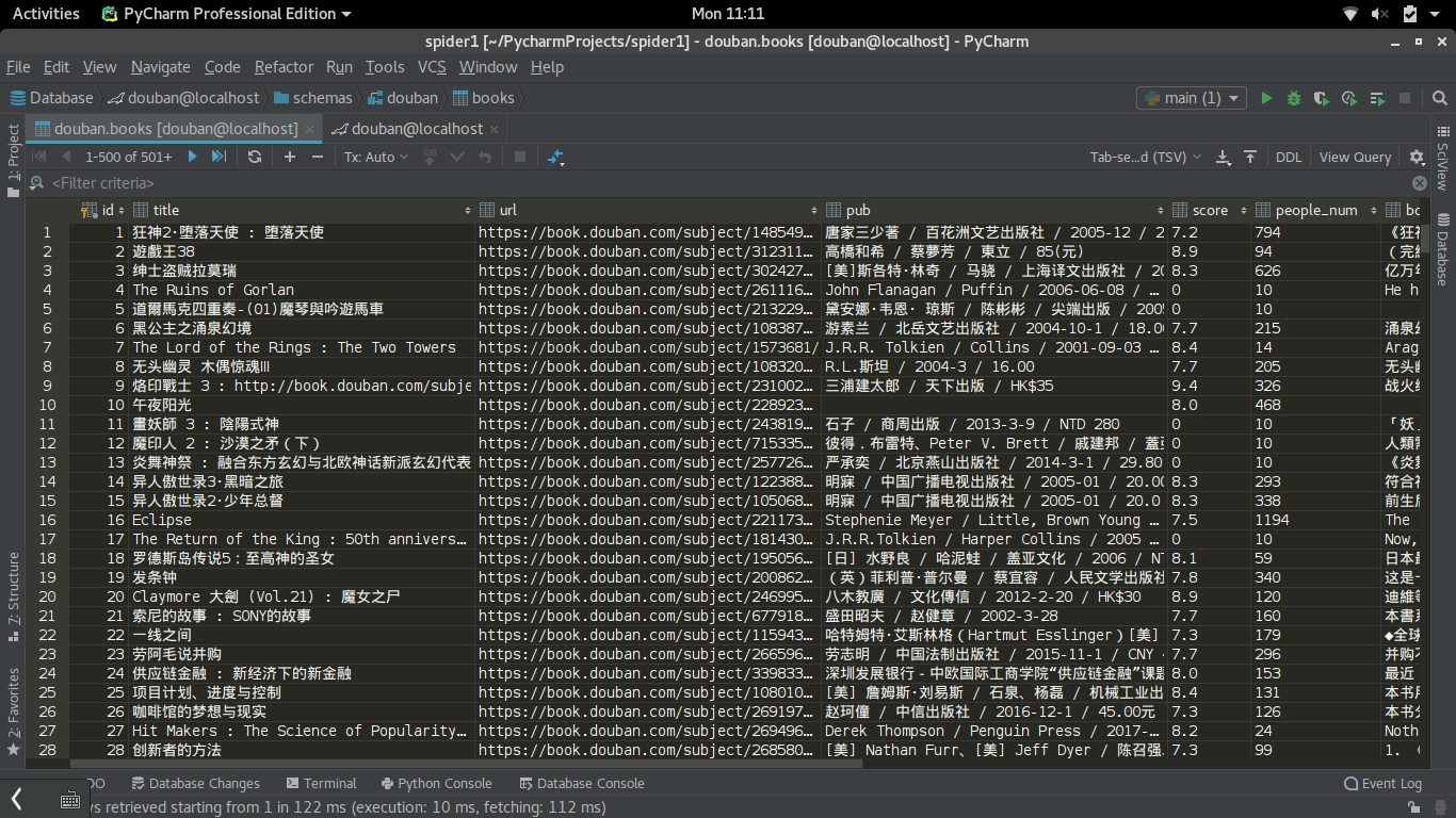 爬虫实战-爬取豆瓣读书书籍信息-CSDN博客