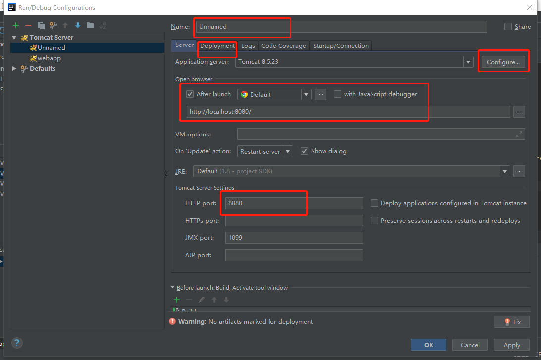 IntelliJ IDEA web添加Application Servers，添加本地tomcat_idea application server-CSDN博客