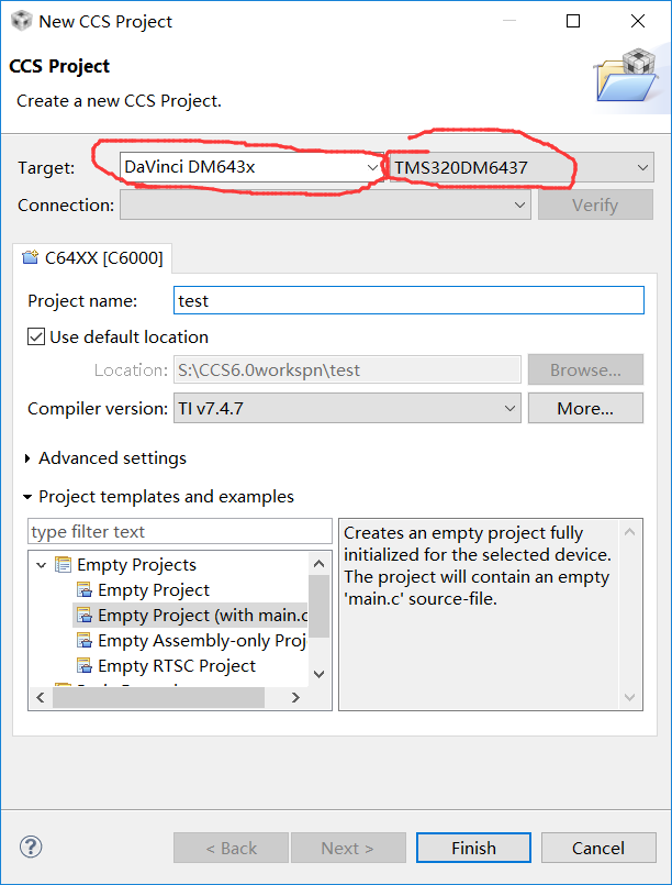 WIN10环境下 CCS6.0+SEED-DTK6437 实验_ccs6.0 64位-CSDN博客