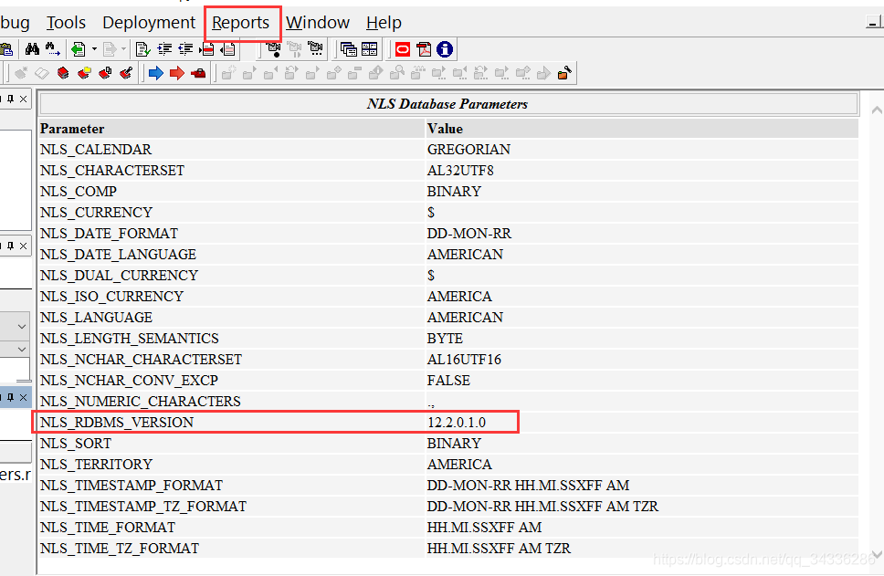 通过plsql查看所连接的oracle的版本plsql怎么看oracle版本 Csdn博客