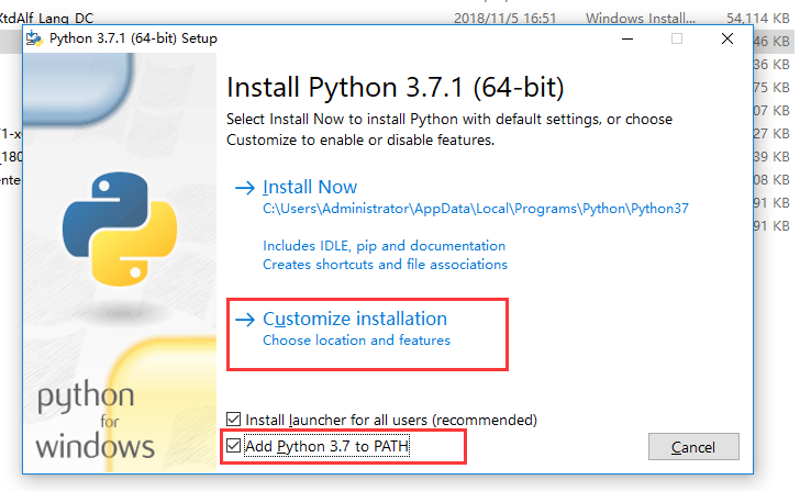 WINDOWS下的python安装方法_python 3.7.1安装哪一个-CSDN博客