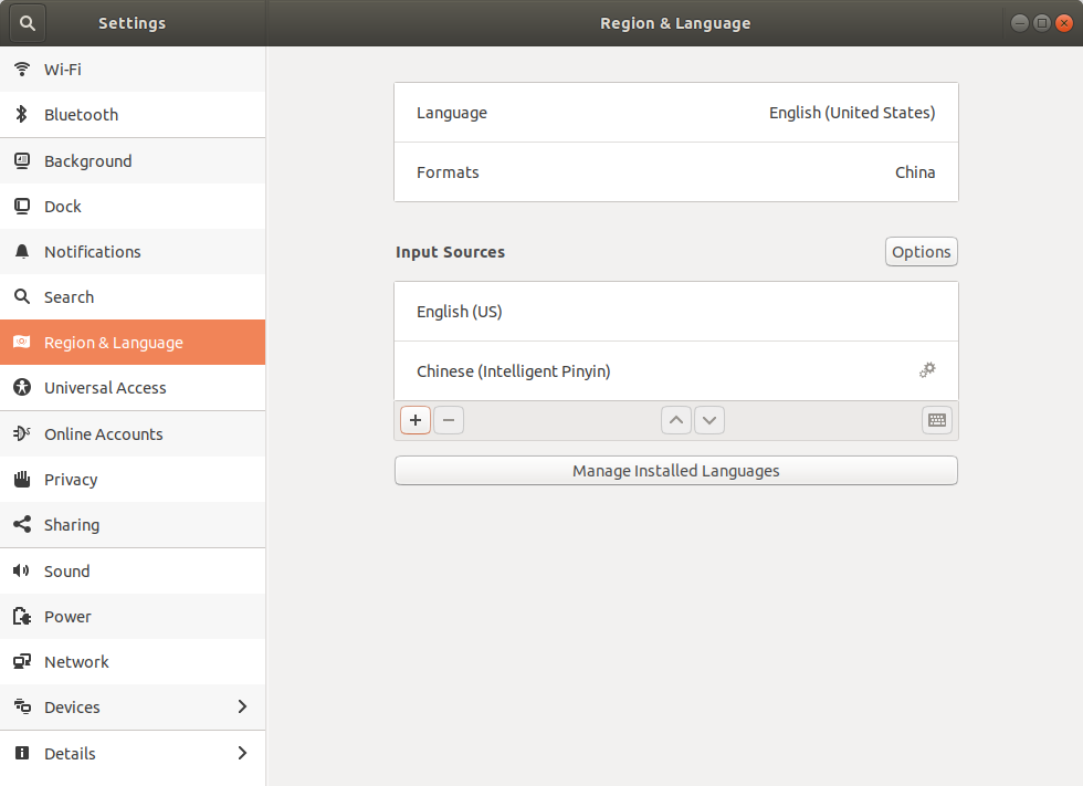 Ubuntu 18.04.1 LTS 安装中文输入法_the language support is not-CSDN博客