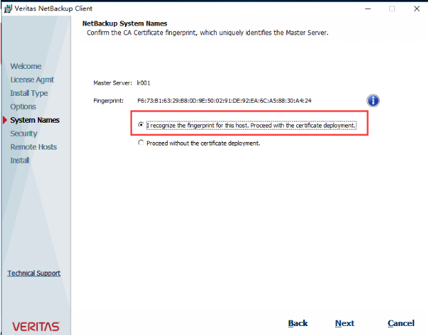 Symantec NetBackup 8.1 Client windows install 并设置备份_systematic netbackup-CSDN博客