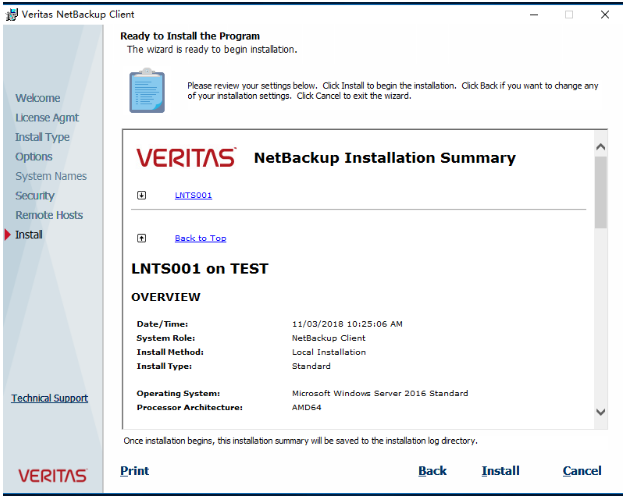 Symantec NetBackup 8.1 Client windows install 并设置备份_systematic netbackup-CSDN博客