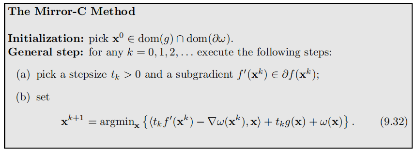 【First-order Methods】 9 Mirror Descent_mirror-descent method-CSDN博客