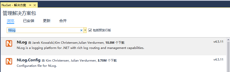 C# 使用NLog记录日志_c# internallogger.error-CSDN博客