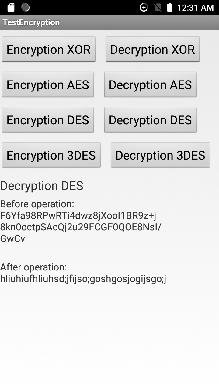 Android 中数据加密 ---- 3DES加密_android 3des加密-CSDN博客