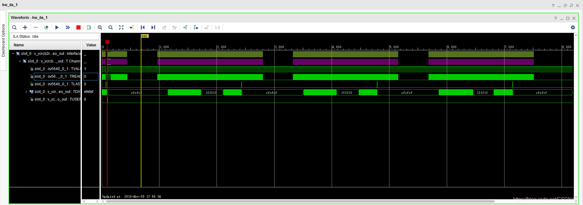 Fpga Series Gamma模块加入工程上板接显示屏gamma Ip核 Csdn博客