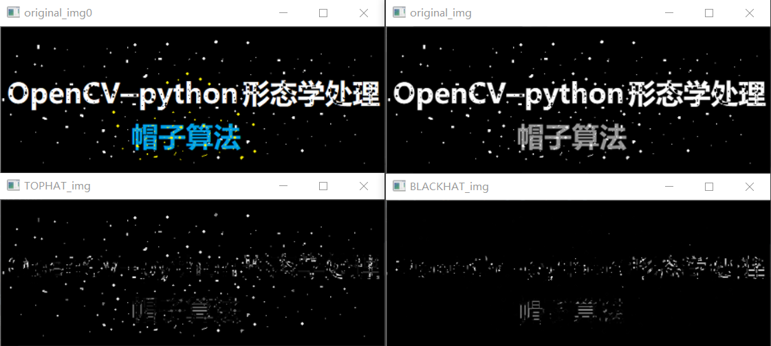 OpenCV—python 形态学处理（腐蚀、膨胀、开闭运算、边缘检测）_opencv开闭运算-CSDN博客