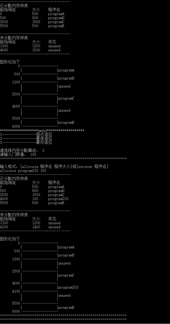 （操作系统实验）（内存管理、分配与回收模拟实验 可变分区方式）可变分区管理的3种分配、回收的流程框图 Csdn博客 