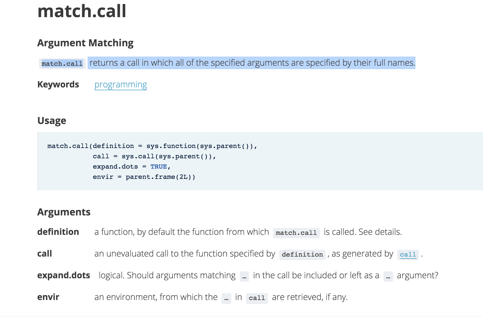 R Matchcall是什么r语言 Csdn博客 