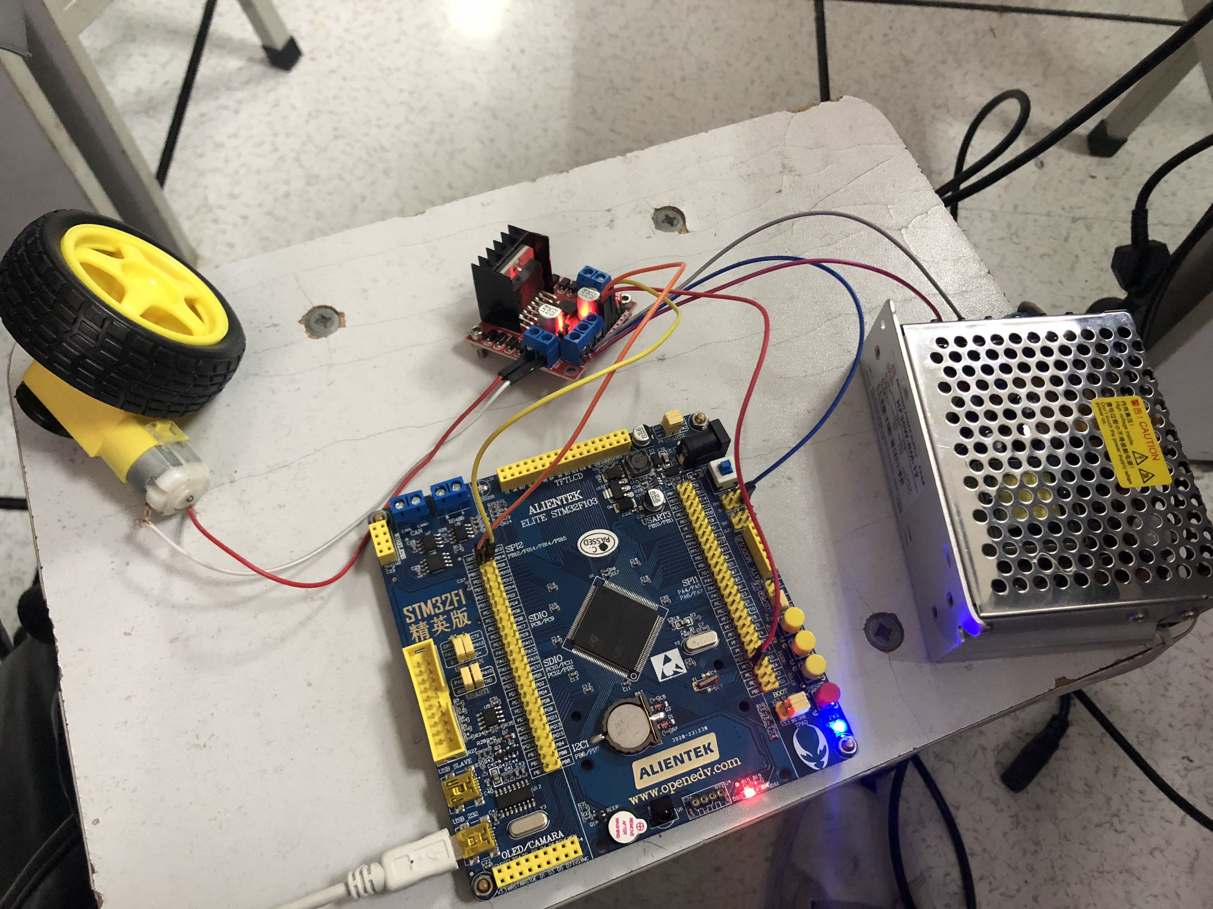 基于l298n的stm32的直流电机pwm调速控制基于stm32单片机直流电机pwm调速控制系统设计l298n驱动 霍尔测速 Csdn博客 