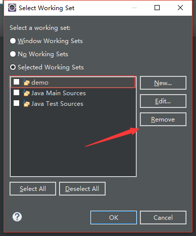 eclipse创建和删除工作集（working set）_eclipse删除workset-CSDN博客