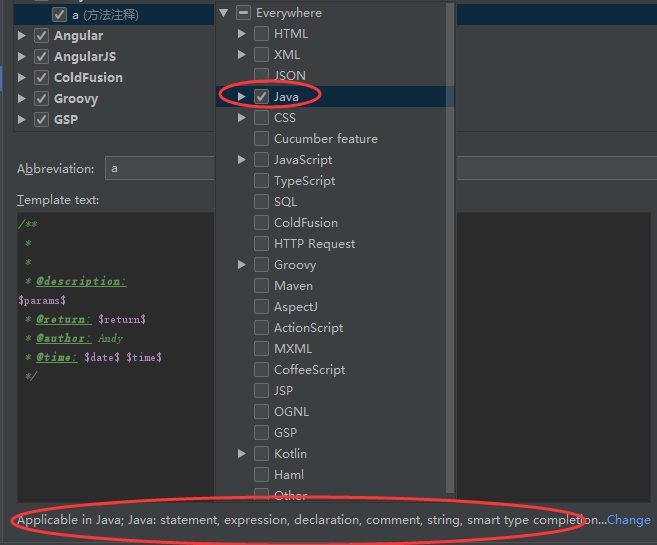 Idea 添加注释：类注释、方法注释（可获取参数）_idea 获取方法注释-CSDN博客