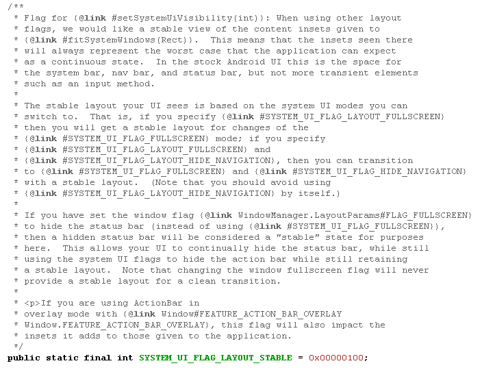 Android9.0 完全隐藏导航栏、状态栏_android隐藏高德导航栏-CSDN博客