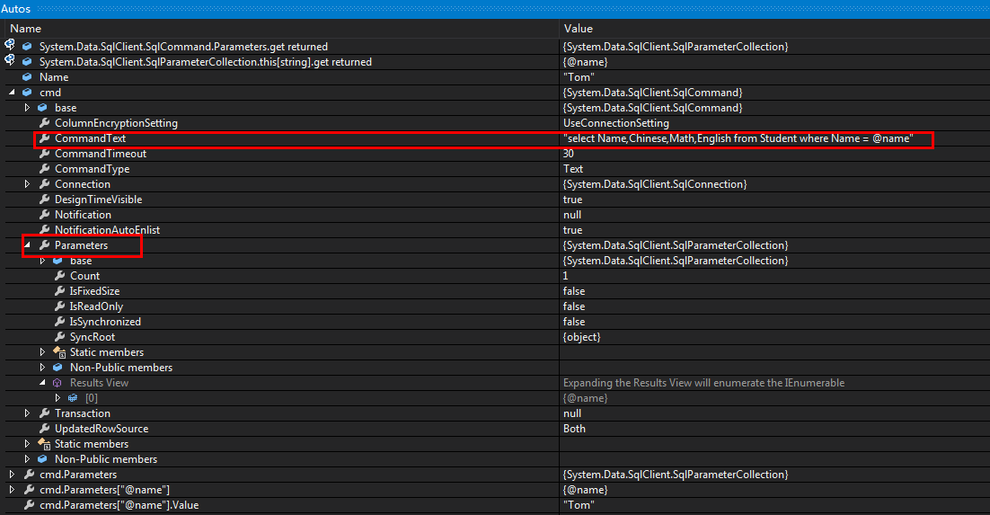 C# SqlCommand 数据库连接操作_string strcon-CSDN博客
