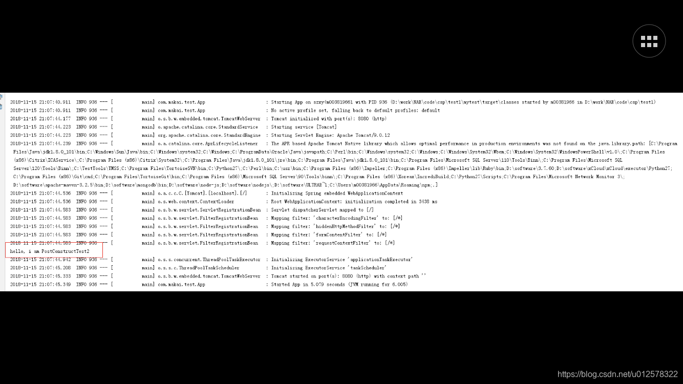 Springboot中的bean初始化方法——postconstructpostconstruct 会初始化相关的bean Csdn博客