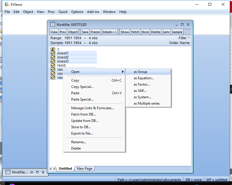 EViews基本操作——导入面板数据_eviews怎么导入面板数据-CSDN博客
