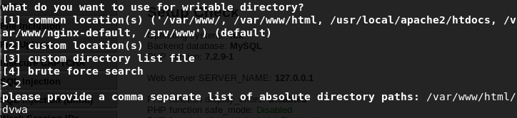 DVWA(linux下)利用sqlmap进行--os-shell注入不能成功的错误处理_sqlmap --os-shell却执行不了命令-CSDN博客