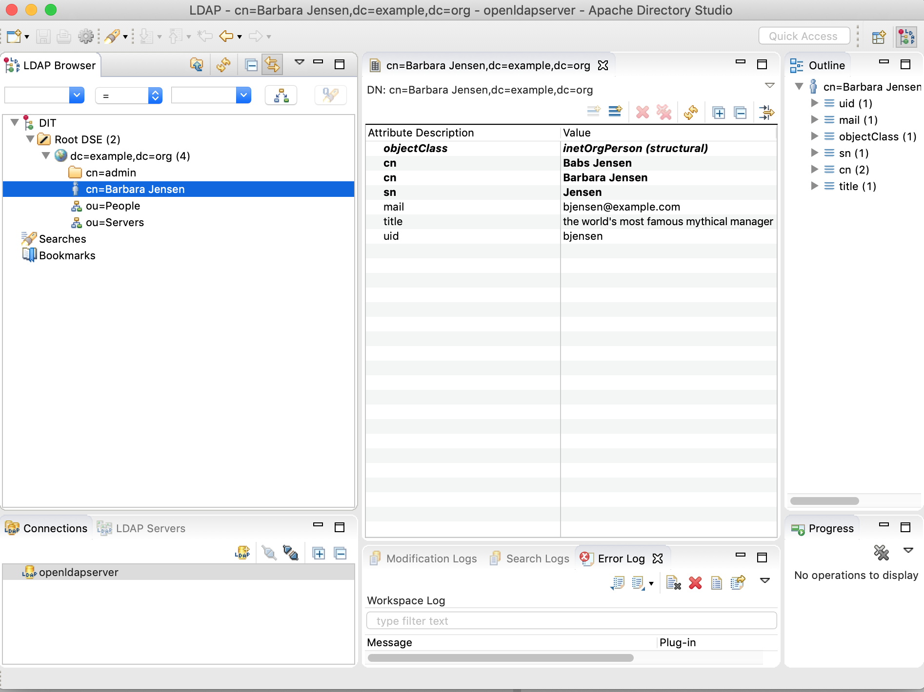 LDAP基础：9：客户端工具：使用Apache Directory Studio进行操作_apachedirectorystudio增加ldap条目-CSDN博客