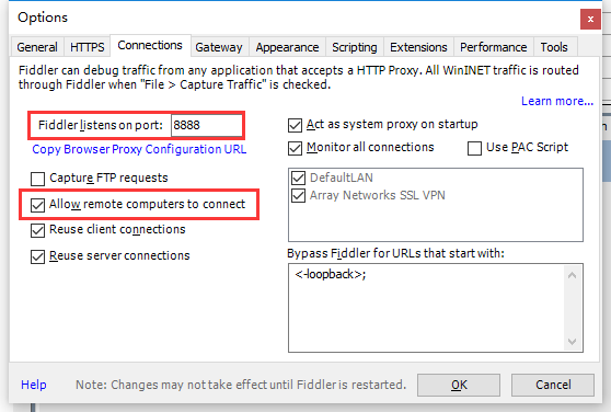 手机端抓包 Fiddler安装与设置代理 手机通过抓包软件共享电脑端host Csdn博客