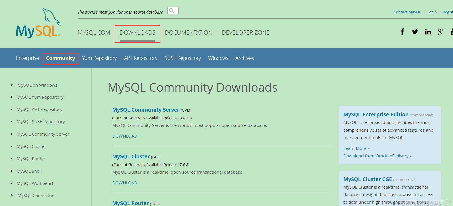Mysql官网驱动,历史版本下载odbc For Mysql 历史版本 Csdn博客