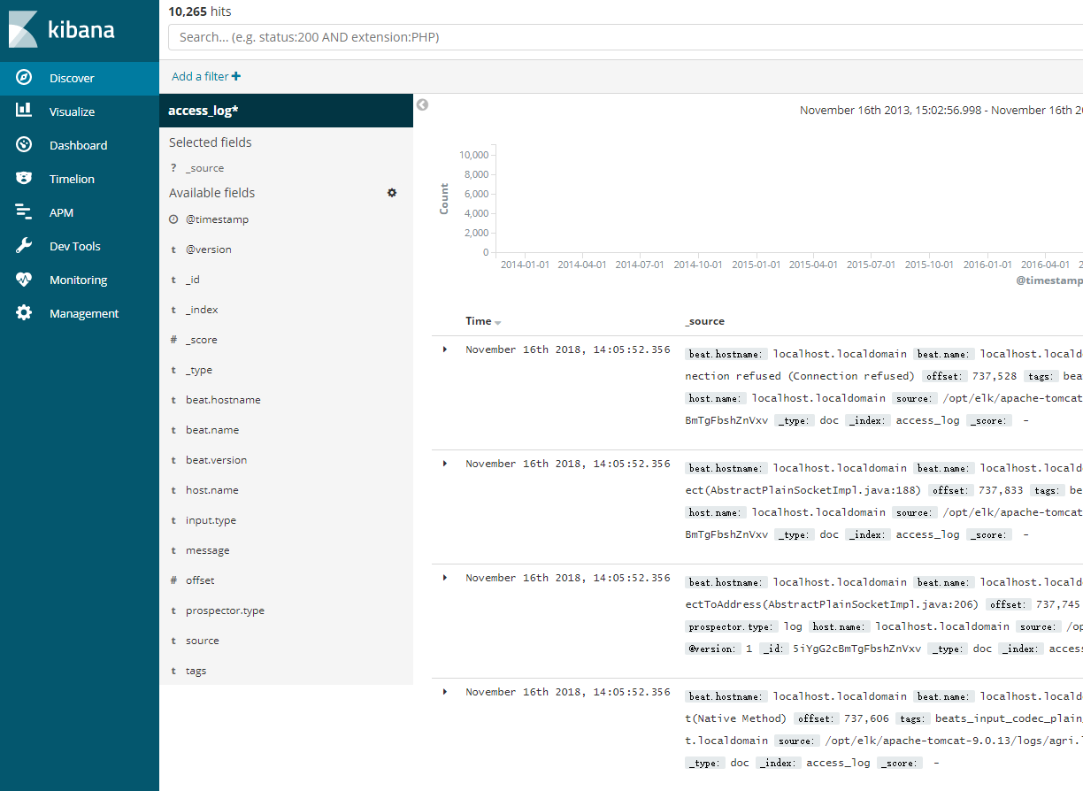 centos7 利用elasticsearch、logstash、kibana、filebeat 搭建 日志收集框架(非常详细)_centos7下配置filebeat ...