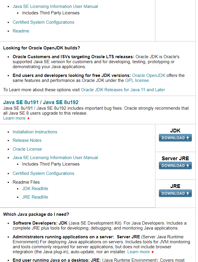 在Oracle官网下载、安装JDK1.8，环境的配置_ora jdk1.8-CSDN博客