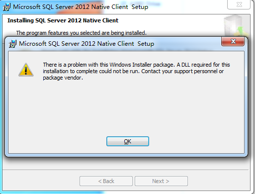 Visual Studio2017：安装已完成，但出现警告，sqlncli安装报错_无法安装sqlncli-CSDN博客