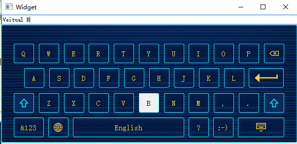 Qt5自定义中英文虚拟键盘dwkeyboard Csdn博客 