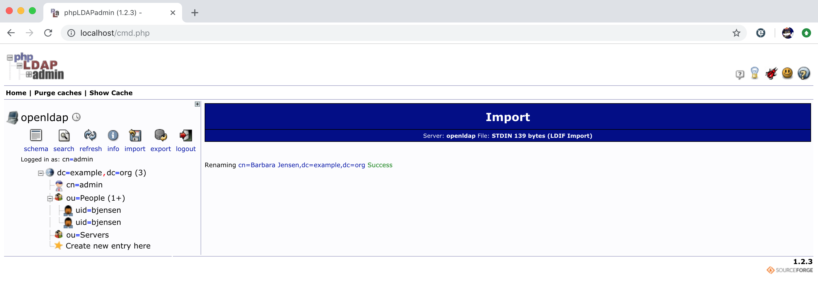 LDAP基础：10：服务端工具：使用phpLDAPadmin进行操作_php ldap admin语言切换-CSDN博客