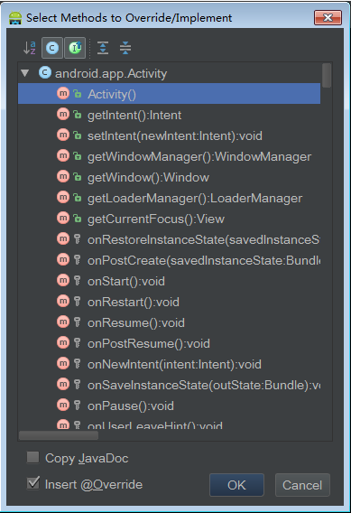 Android Studio 怎么添加重写方法_安卓开发 重写设置在哪-CSDN博客