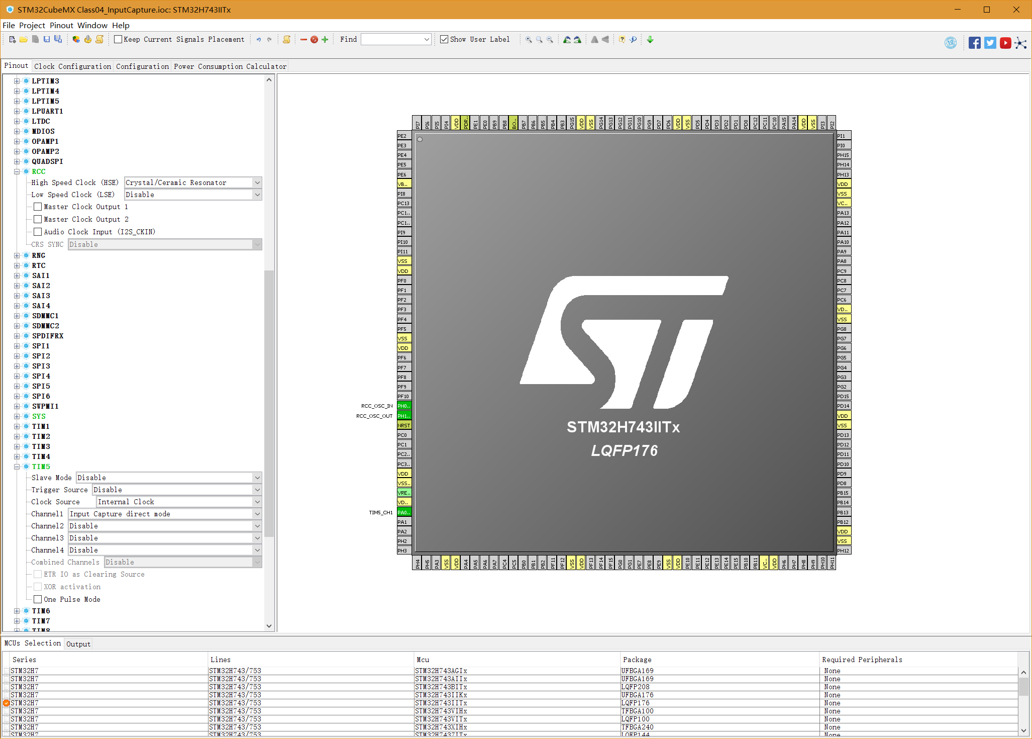 STM32CubeMX学习笔记——STM32H743输入捕获_stm32h7定时器捕获校正-CSDN博客