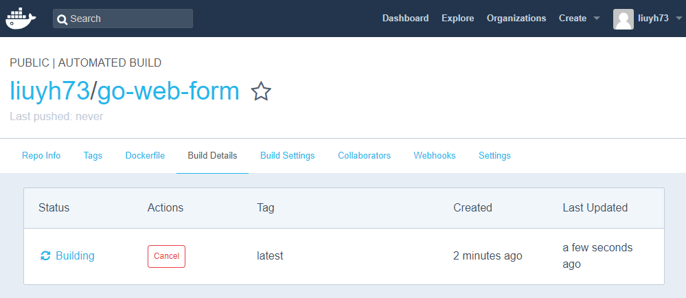 GitHub+Docker Hub自动构建镜像_github仓库自动创建docker镜像-CSDN博客