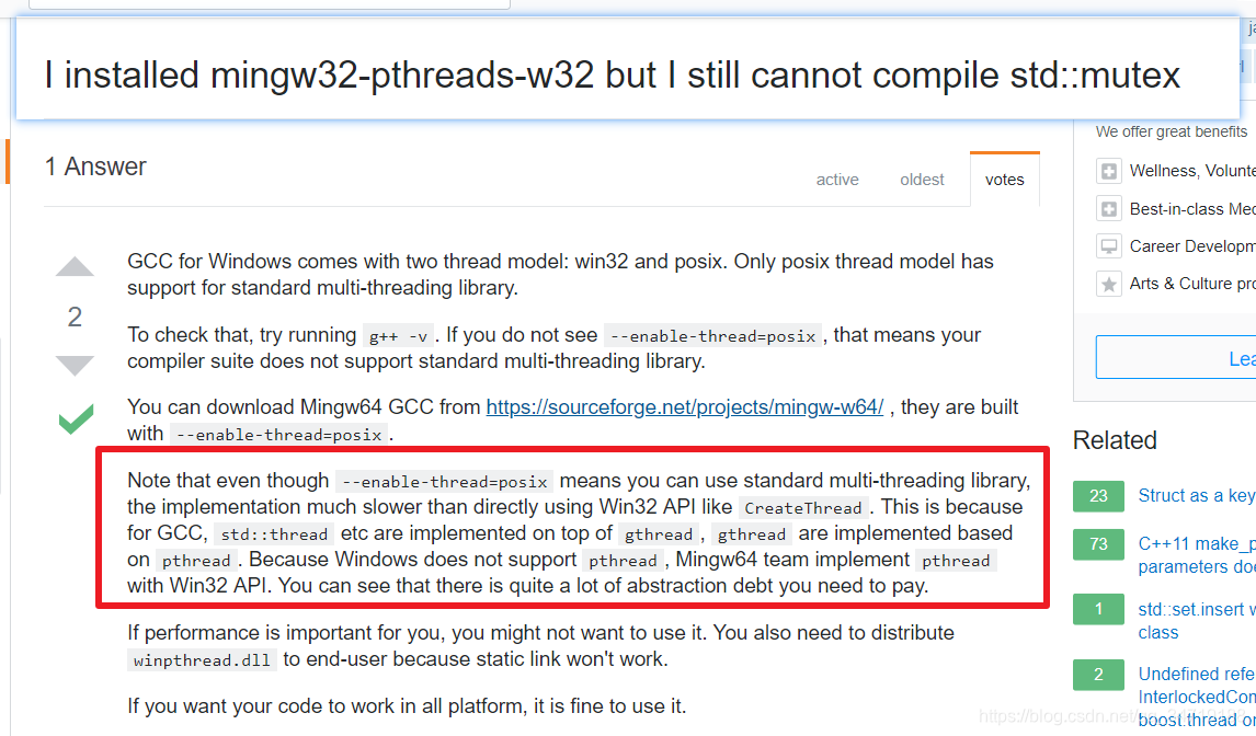 Sublime Text3 下 C11 无法使用 Stdthread 的解决方法 基于 Mingw 编译器mingw Thread不支持 Csdn博客 1093