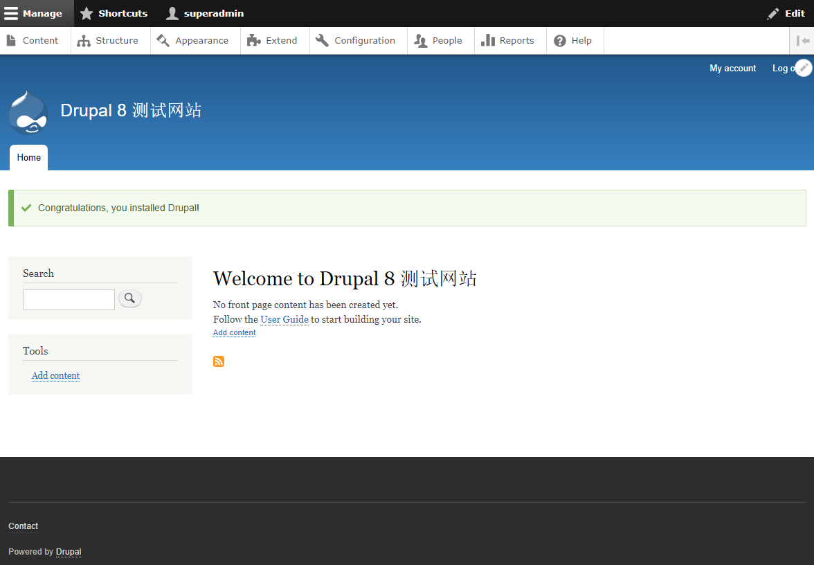CentOS 7 下安装 Drupal 8 （通过 Drush 8）_stevenhzhang的博客-CSDN博客_centos7 安装drupal