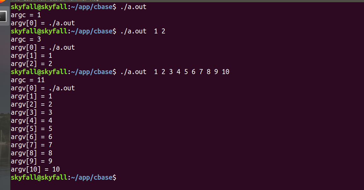 Ubuntu下c语言函数传参 Ubantu运行函数传参 Csdn博客