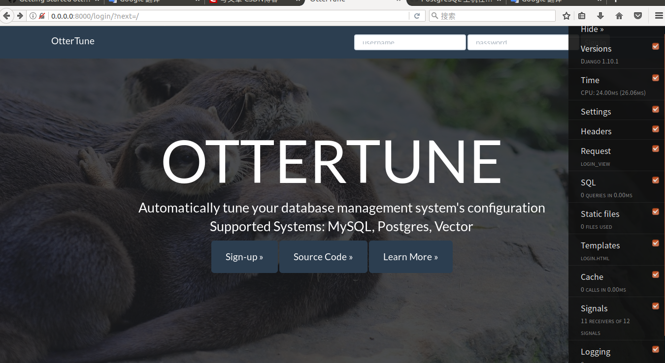 ottertune安装实验_ottertune startcelery.py-CSDN博客