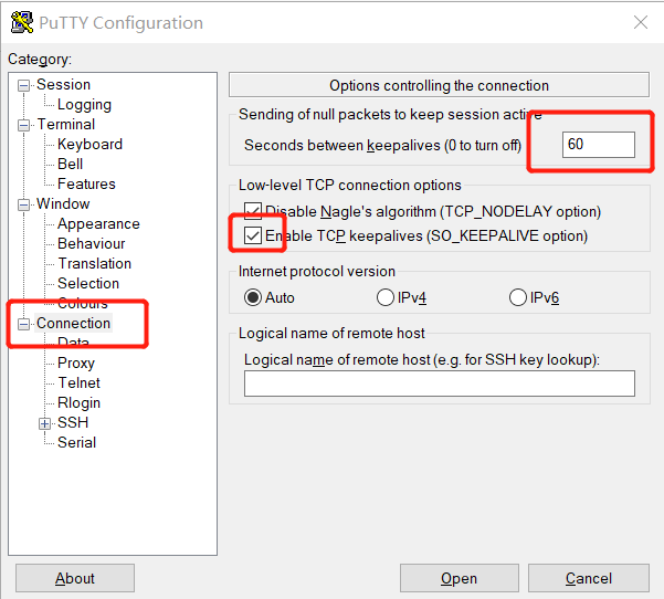 Putty和WinSCP如何保持连接不断开 - rmticocean - 博客园