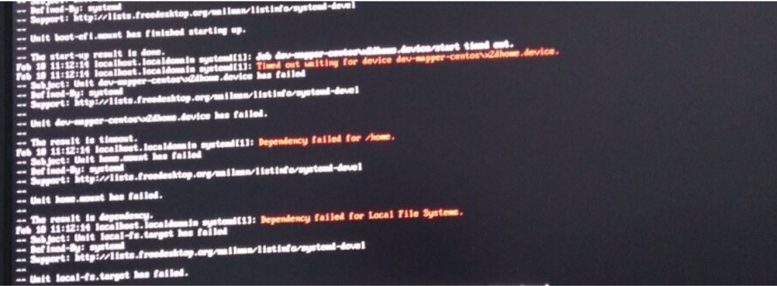 CentOS 7进入紧急修复模式解决_centos7进入emergencymode-CSDN博客